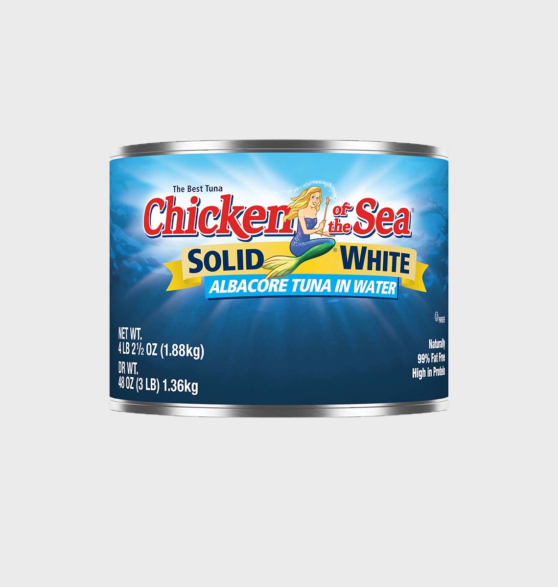 Solid White Albacore Tuna in Water | Chicken of the Sea Business ...