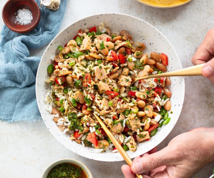 Tuna Rice Salad with Chermoula Sauce | Chicken of the Sea Business ...